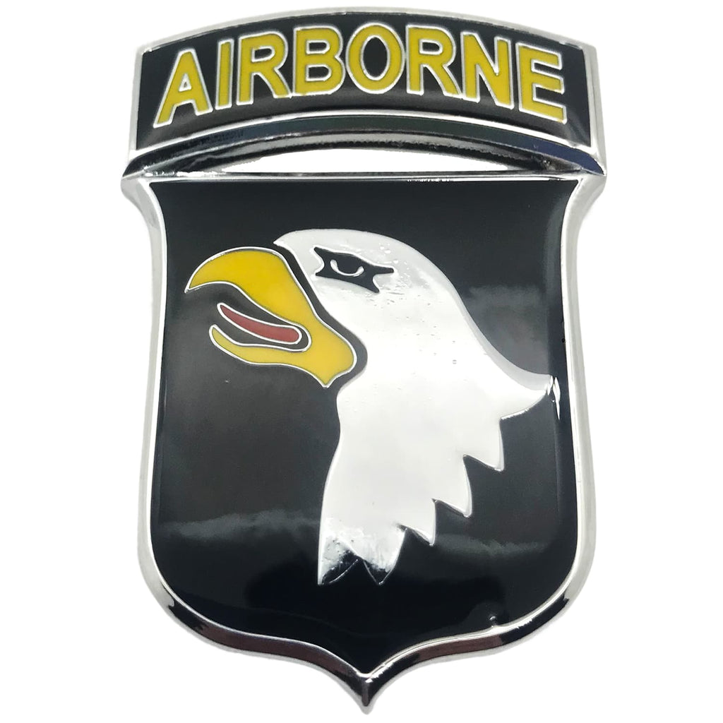 101st Airborne Division rmy Badge Car Emblem – Military Auto Crest ...