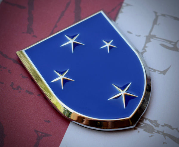 The Americal Division Army Badge Car Emblem Military Auto Crest Replica ...