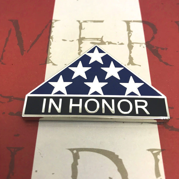 In Honor Flag Emblem – Auto Medals