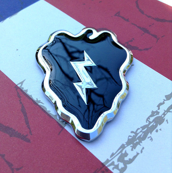 25th Infantry Division Metal Decal Car Emblem – Military Auto Crest ...