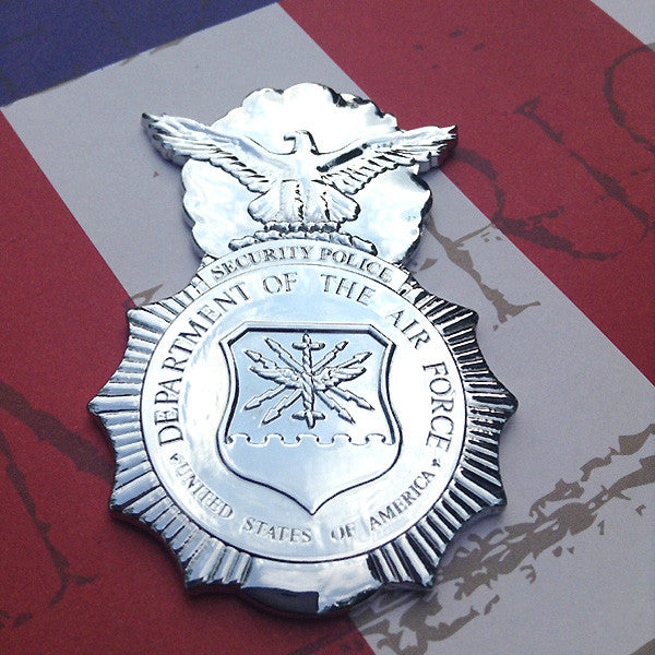 USAF Security Police Badge Decal Car Emblem Military Auto Crest Replica ...
