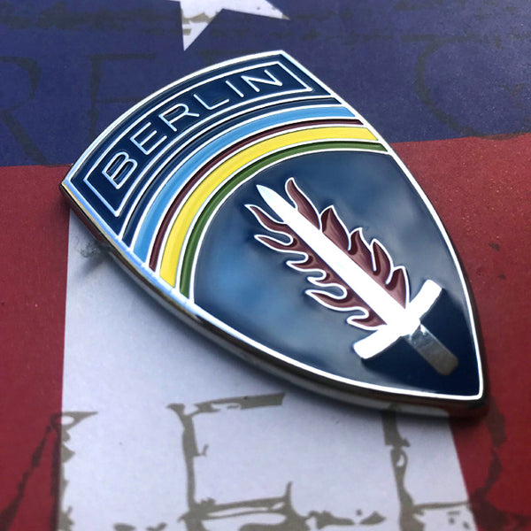 US Army Berlin Brigade Unit Crest – Automotive Badge for Cars & Trucks ...
