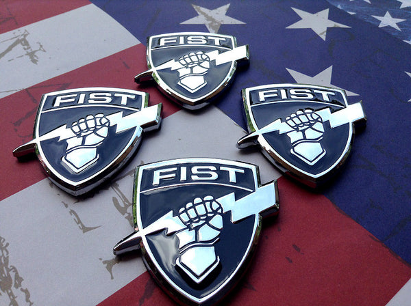 Fire Support Team FIST Decal Army Badge Car Emblem Auto Medals