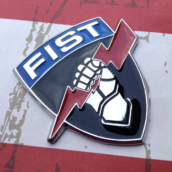 Fire Support Team FIST Decal Army Badge Car Emblem Auto Medals