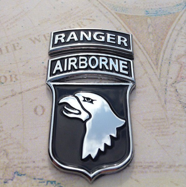 Ranger Tab Decal Military Car Emblem – Army Crest Replica for Vehicles ...
